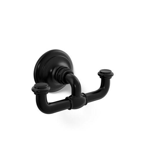K-72572-BL - Kohler K-72572-BL - Double Robe Hook (Matte Black)