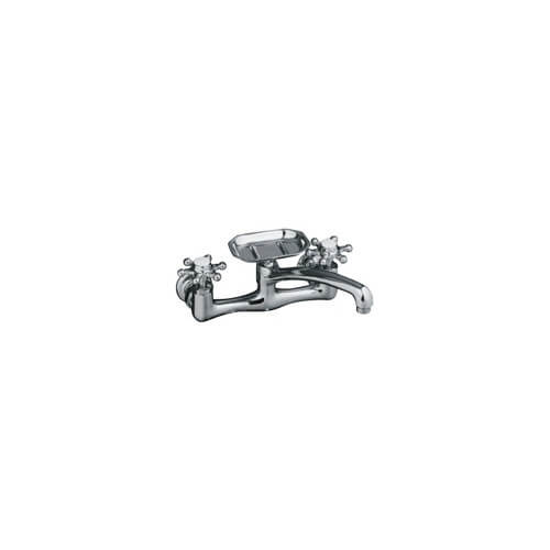 K-159-3-CP - Kohler K-159-3-CP - Antique Wall-Mount Kitchen Sink Faucet ...