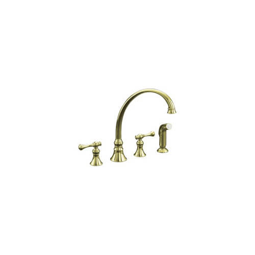 K-16109-4A-AF - Kohler K-16109-4A-AF - Revival Kitchen Sink Faucet With ...