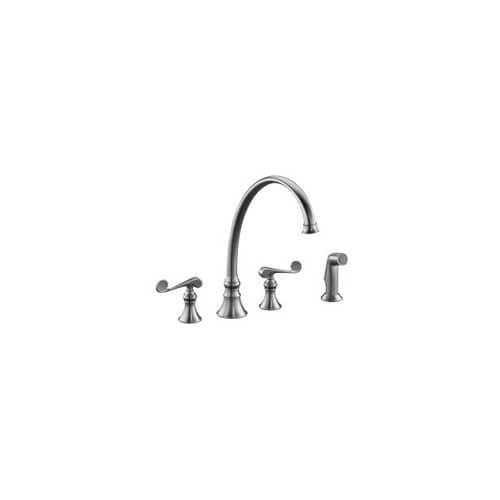 K-16111-4-G - Kohler K-16111-4-G - Revival Kitchen Sink Faucet With 11 ...