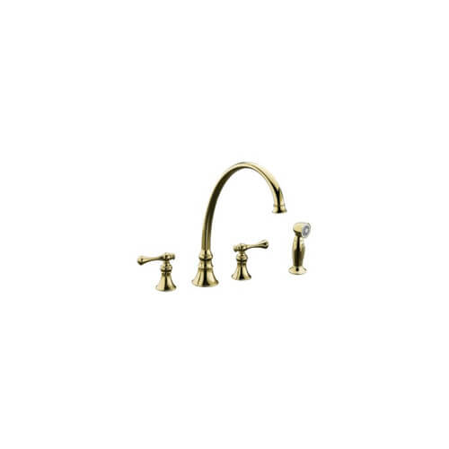 K-16111-4A-AF - Kohler K-16111-4A-AF - Revival Kitchen Sink Faucet With ...
