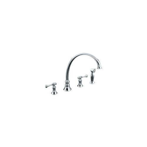 K-16111-4A-CP - Kohler K-16111-4A-CP - Revival Kitchen Sink Faucet With ...
