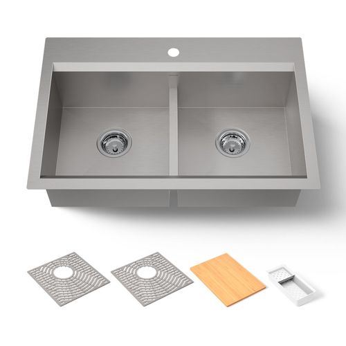K-80085-1PC-NA - Kohler K-80085-1PC-NA - Smart Divide 33" Top ...