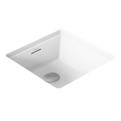 K-21056-0 - Kohler K-21056-0 - Brazn 16-1/4" Square Undermount Bathroom ...