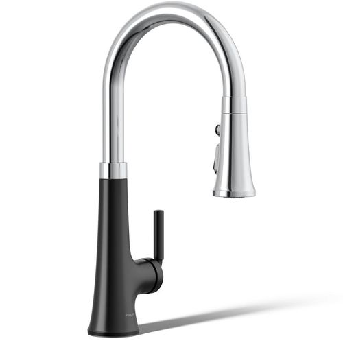 K-23764-CBL - Kohler K-23764-CBL - Tone Pull-down Kitchen Faucet w/ 3 ...
