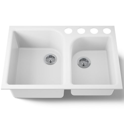 K-5931-4U-0 - Kohler K-5931-4U-0 - Executive Chef 33" Undermount Double ...