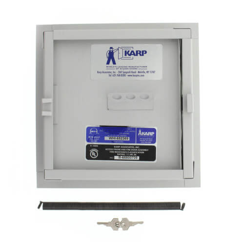 KRPP88PH - Karp KRPP88PH - 8" x 8" KRP-150FR Insulated Fire Rated Access Door for Walls ...