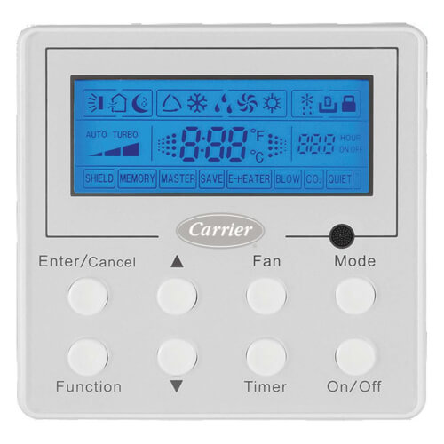 KSACN0201AAA - Carrier KSACN0201AAA - Optional Wired Remote Controller ...