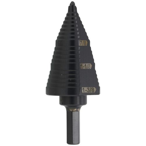 KTSB15 - Klein Tools KTSB15 - Double-Fluted #15 Step Drill Bit, 7/8" to ...