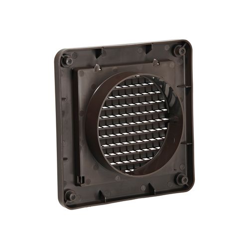 604B-ML-NC - Lambro Industries 604B-ML-NC - 4" Mini Louvered Air Intake ...