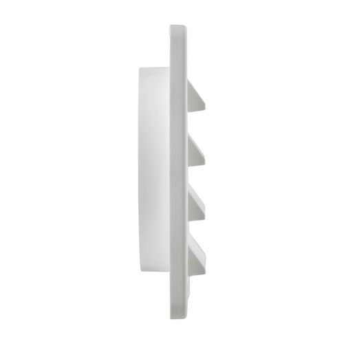 606W - Lambro Industries 606W - 6" Louvered Air Intake Vent (White)