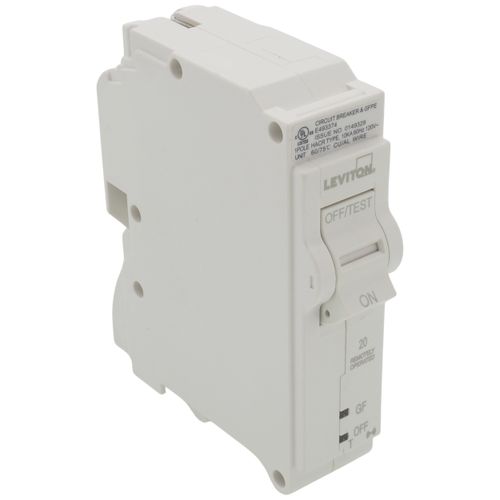 LB120-EST - Leviton LB120-EST - 20A 1-Pole 2nd Gen Smart GFPE Branch ...