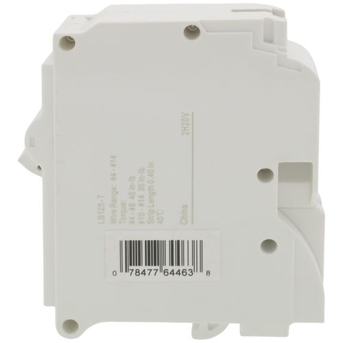 LB125-T - Leviton LB125-T - 25A 1-Pole Standard Thermal Magnetic Branch ...