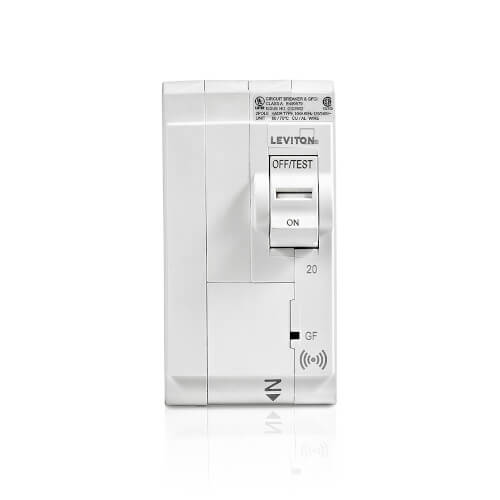 LB220-GS - Leviton LB220-GS - 20A 2-Pole Smart GFCI Hydraulic Magnetic ...