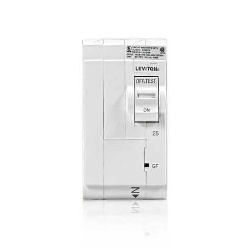 LB225-G - Leviton LB225-G - 25A 2-Pole GFCI Thermal Magnetic Branch ...