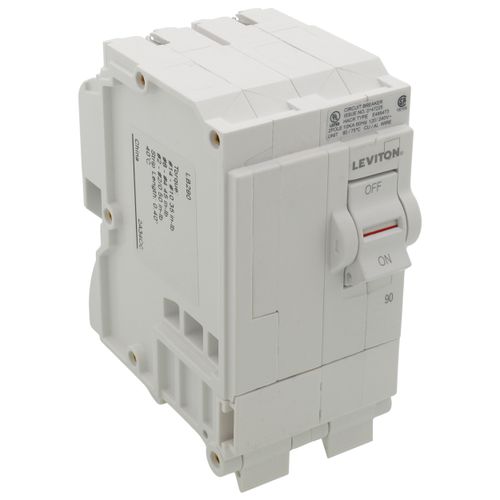 LB290 - Leviton LB290 - 90A 2-Pole Standard Hydraulic Magnetic Branch ...