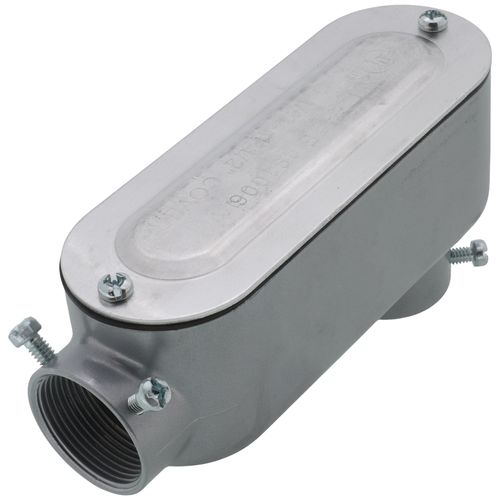 LB4SSCG - Southwire LB4SSCG - 1-1/4" EMT & Rigid LB Type Combination Conduit Body w/ Cover and ...