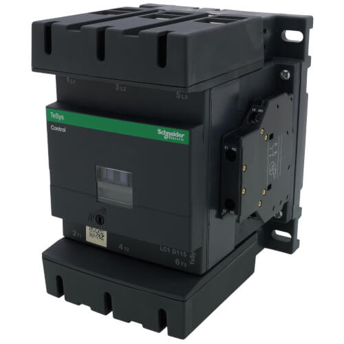 LC1D115G7 - Square D LC1D115G7 - 3 Pole 1 NO/NC Contactor, 115A (120V)