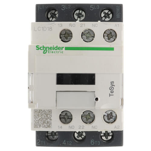 LC1D18F7 - Square D LC1D18F7 - 3 Pole Non-Reversing Magnetic Contactor ...