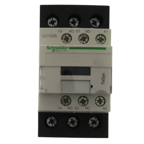 LC1D25G7 - Square D LC1D25G7 - TeSys D 1 N.O./1 N.C. 3-Phase Contactor ...