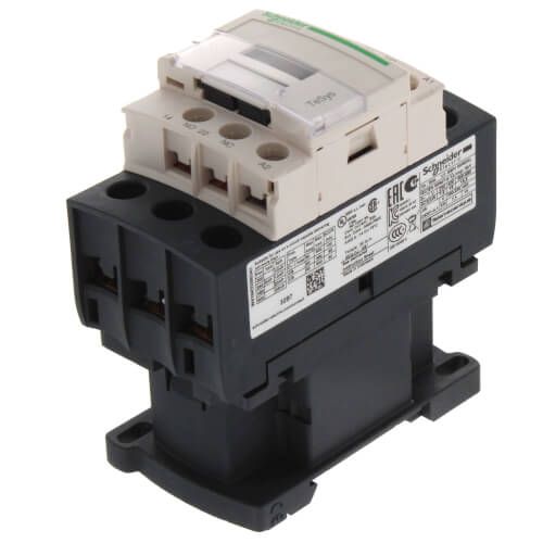LC1D32B7 - Square D LC1D32B7 - 1N.O./1N.C. Contactor, 3P, 32A (24V)