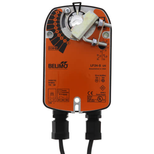LF24-S - Belimo LF24-S - Spring Return Fail-Safe, On/Off Damper Control ...