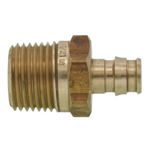 LF4523850 - Uponor (Wirsbo) LF4523850 - 3/8" ProPEX x 1/2" NPT Male ...