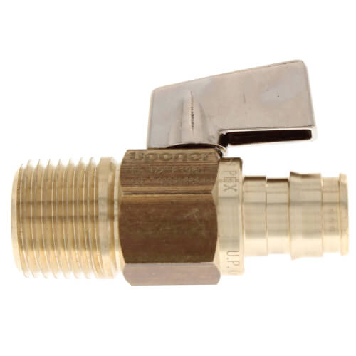 LF4795050 - Uponor (Wirsbo) LF4795050 - 1/2" ProPEX x 1/2" MIP Brass ...