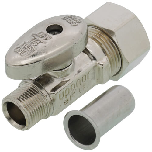 LF5425038 - Uponor (Wirsbo) LF5425038 - 1/2" PEX x 3/8" OD Compression ...