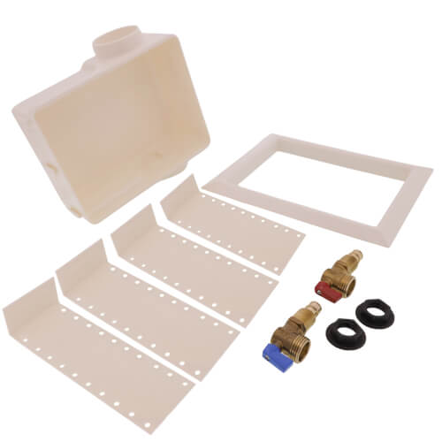 Uponor LF5930500 1/2" ProPEX Washing Machine Outlet Box - SupplyHouse.com