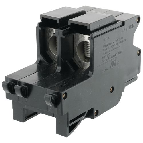 LFTLA - Leviton LFTLA - 3 AWG - 300 MCM Plug-On Feed Through Lug ...