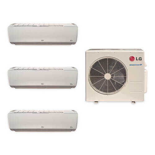 LG3HV36S - LG LG3HV36S - 3 Zone Heat-Cool Multi-Split Standard Package ...