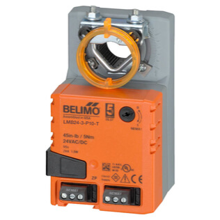 LMB24-3-P10-T - Belimo LMB24-3-P10-T - Non-Spring Return, On/Off/Floating Point Control Damper ...