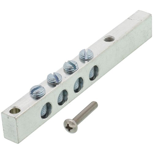 LNBKT - Leviton LNBKT - 14-1/0 AWG Neutral/Ground Bar Kit w/ Mounting ...