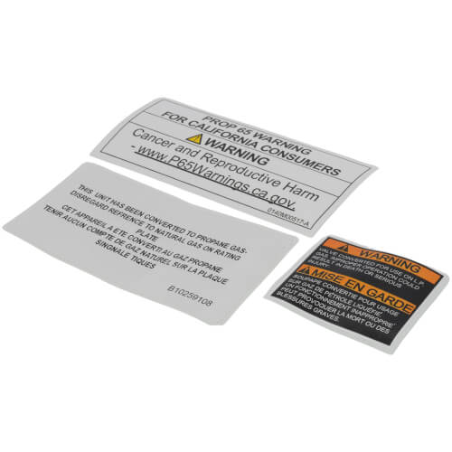 LPT-03 - Goodman-Amana LPT-03 - NG to LP Conversion Kit, LPT-03