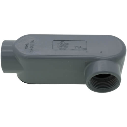 LR3CG - Southwire LR3CG - 1" Threaded LR Type Rigid Conduit Body with Cover & Gasket - Aluminum