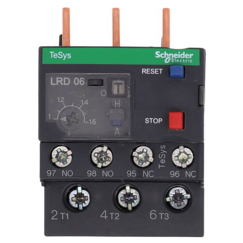 LRD06 - Square D LRD06 - TeSys LRD Thermal Overload Relay (1-1.6A ...