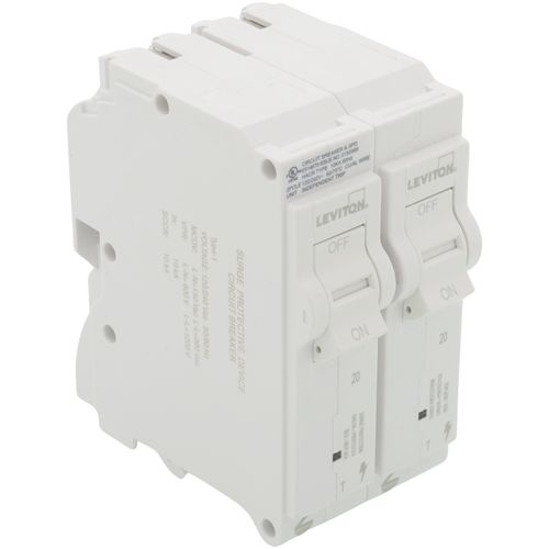 LSPD2-T - Leviton LSPD2-T - Whole House Surge Protective Device w/ Two ...