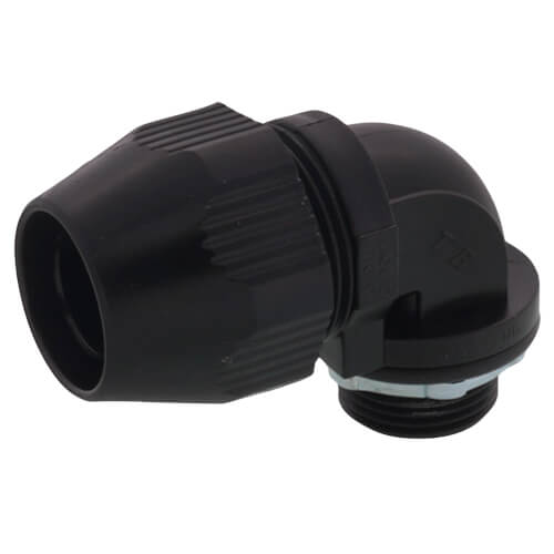 LT975P - T&B LT975P - 3/4" 90° Non-Metallic Liquid Tight Bullet Connector
