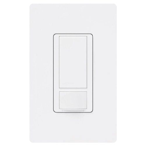 MS-VPS6M2-DV-WH - Lutron MS-VPS6M2-DV-WH - Maestro Dual Voltage Vacancy ...