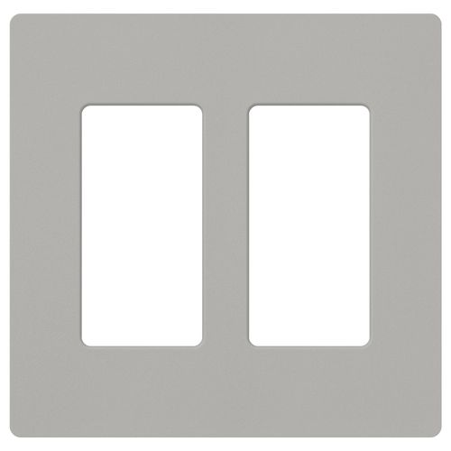 SC-2-PB - Lutron SC-2-PB - Claro 2 Gang Wall Plate for Decorator/Rocker ...