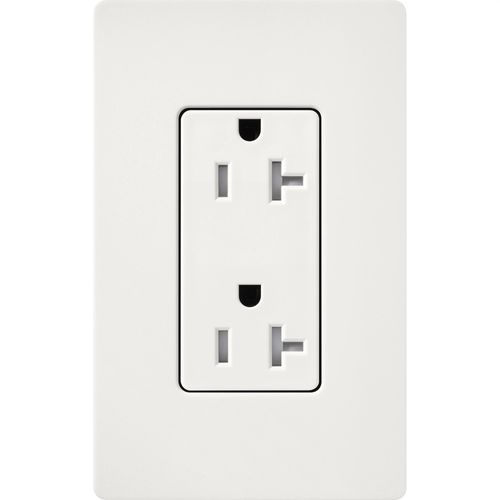 SCRS-20-TR-RW - Lutron SCRS-20-TR-RW - Claro 20A Tamper-Resistant ...