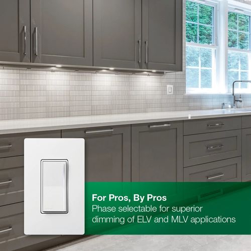 ST-PRO-N-SL - Lutron ST-PRO-N-SL - Sunnata PRO LED+ Touch Dimmer Switch ...