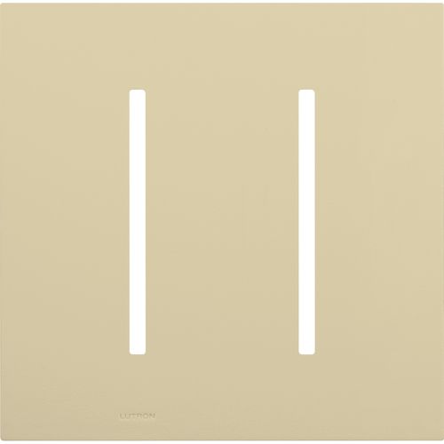 LWT-GG-IV - Lutron LWT-GG-IV - New Architectural 2-Gang Wall Plate ...