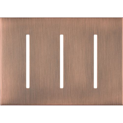 LWT-GGG-QZ - Lutron LWT-GGG-QZ - New Architectural 3-Gang Wall Plate ...