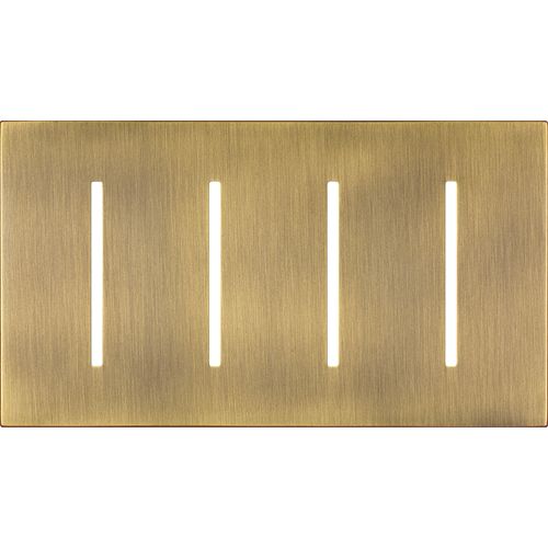 LWT-GGGG-QB - Lutron LWT-GGGG-QB - New Architectural 4-Gang Wall Plate ...