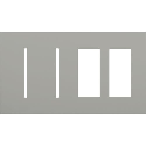 LWT-GGTT-GR - Lutron LWT-GGTT-GR - New Architectural 4-Gang Wall Plate ...