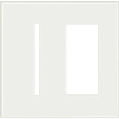 LWT-GT-CWH - Lutron LWT-GT-CWH - Architectural 2-Gang Wall Plate, Fits ...