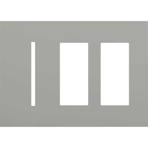 LWT-GTT-GR - Lutron LWT-GTT-GR - New Architectural 3-Gang Wall Plate ...
