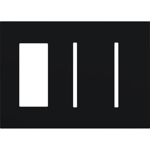 LWT-TGG-BL - Lutron LWT-TGG-BL - New Architectural 3-Gang Wall Plate ...